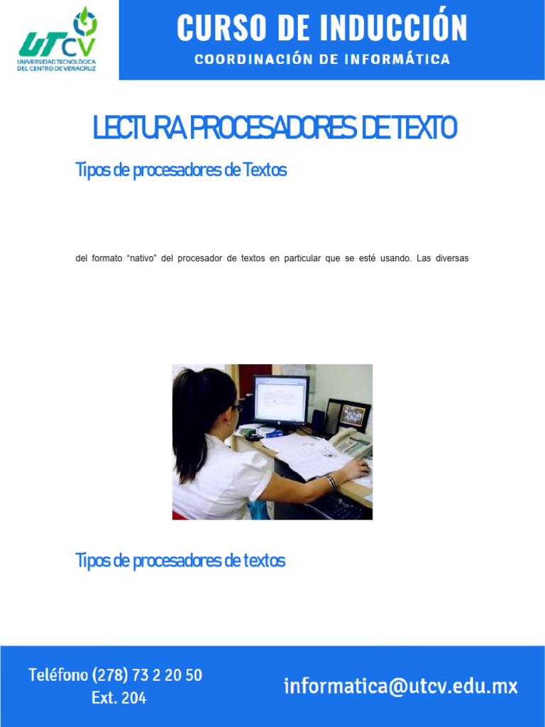Procesadores de Textos | PDF | Procesador de textos | Microsoft Word