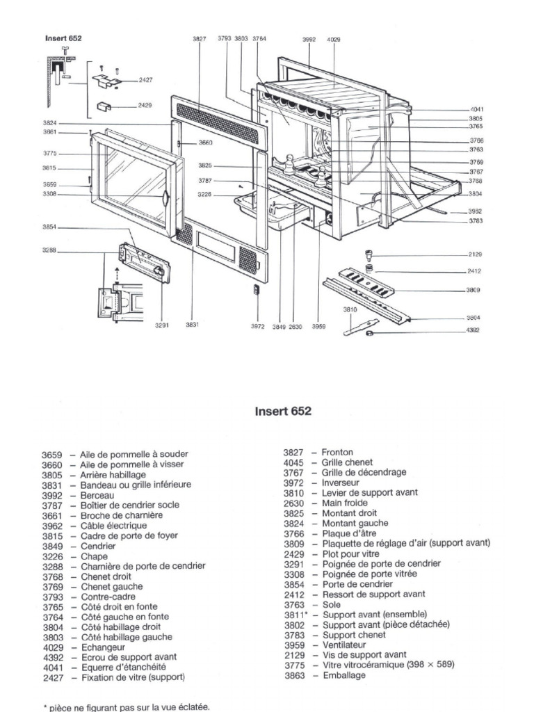 Insert Supra 652 | PDF