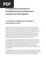 Hare Psychopathy Checklist Revised | PDF