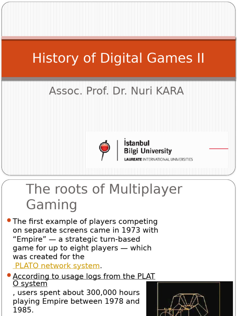 History of Digital Games II - Game104 | PDF | Video Game Consoles ...