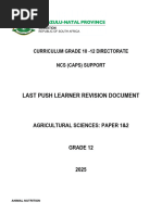 NW 11 Agricultural Sciences p2 QP Eng Nov 2024 | PDF | Flowers | Seed