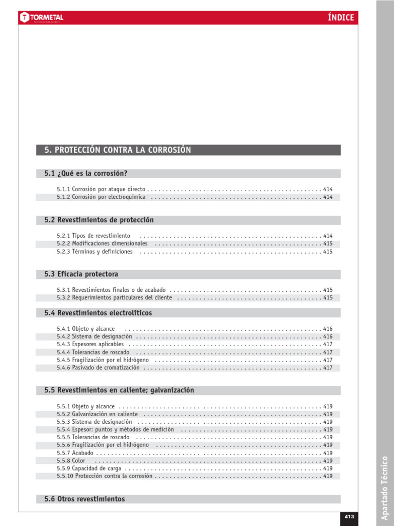 6 TMT CAT FIX AP Tecnico Proteccion Contra Corrosion | PDF | Corrosión ...
