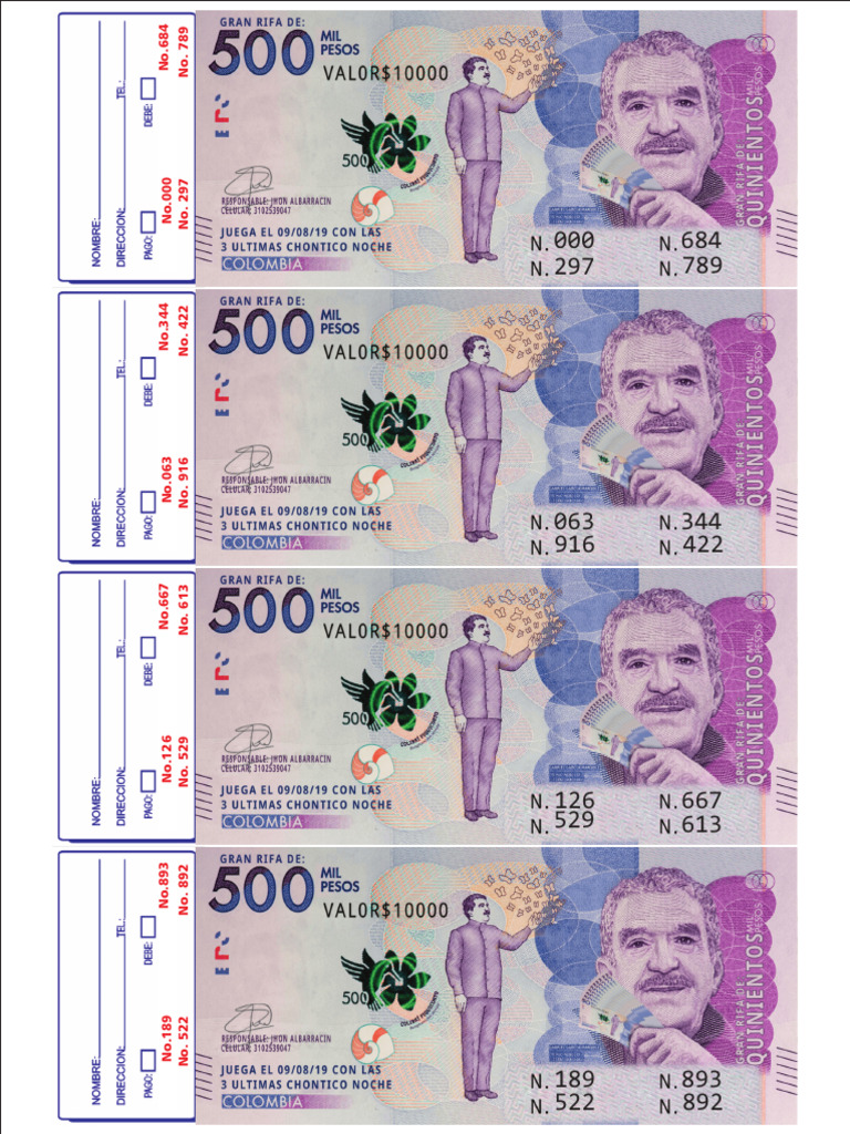 Rifa 500 Mil | PDF