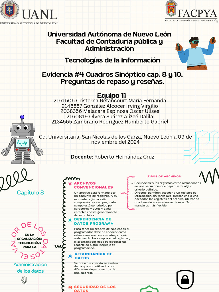 EQ11_EV4_TI | PDF | Bases de datos | Toma de decisiones