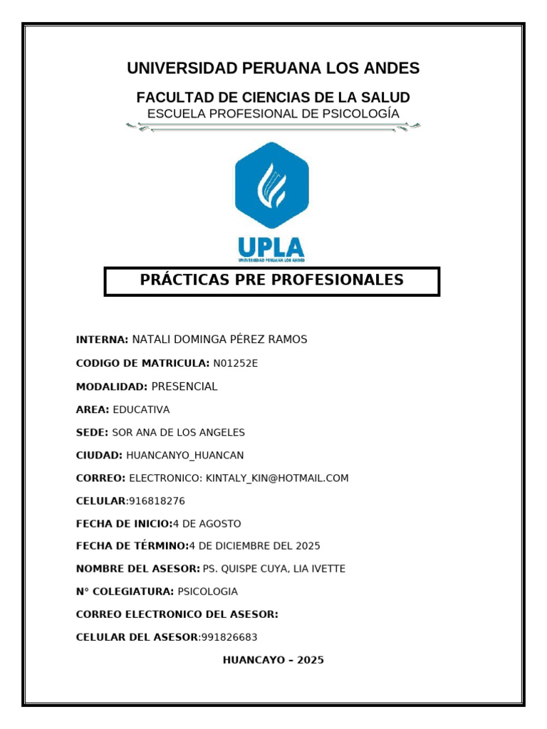 Modelo de Caratula Para Folder de Internado (2) | PDF