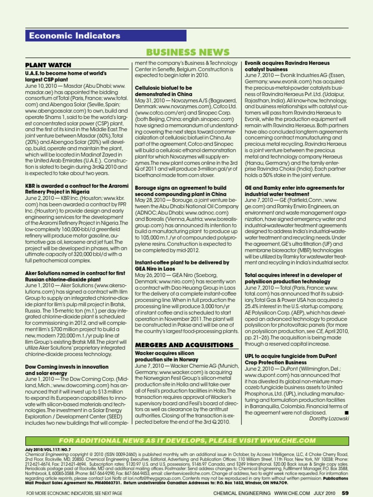 CE Plant Cost Index_CEPCI_2002-09 | Cellulosic Ethanol | Consumer Price ...