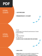 2023 High Court Fee Tariffs | PDF | Lawyer | Advocate