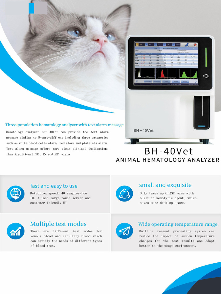 BH-40vet Animal Hematology Analyzer (1) (2025!08!10 17-54-02) | PDF