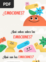 Canción de Las Emociones | PDF | Estudios de idiomas extranjeros