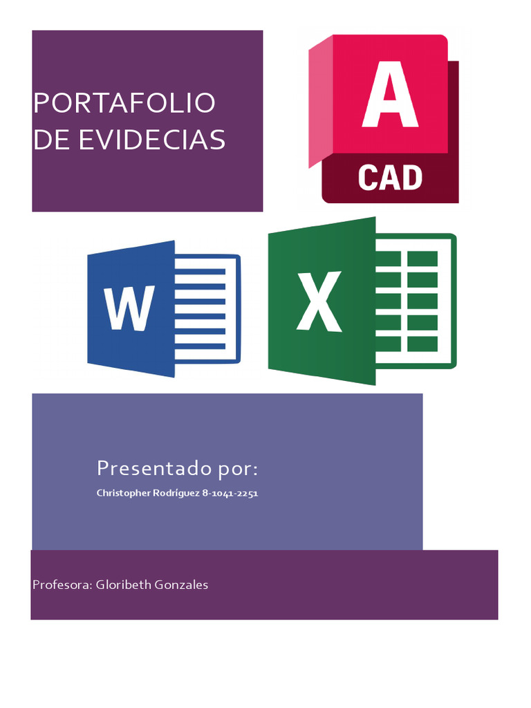 Portafolio de Evidencias Christopher | PDF