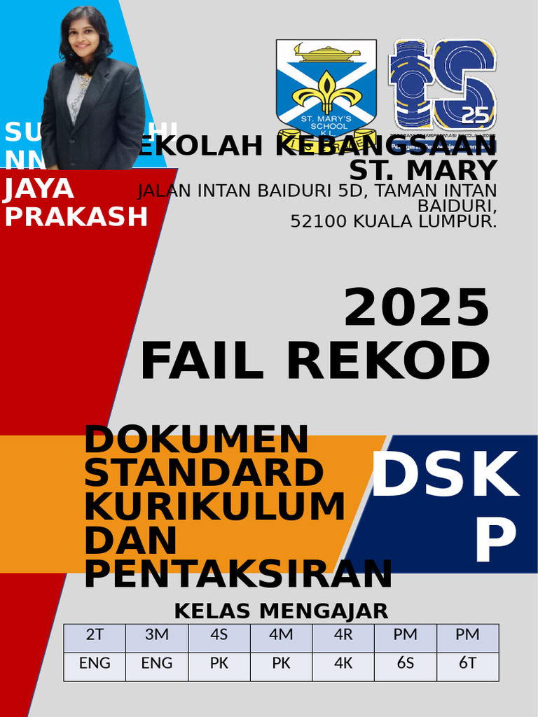 Cover Fail Rekod 2025 | PDF