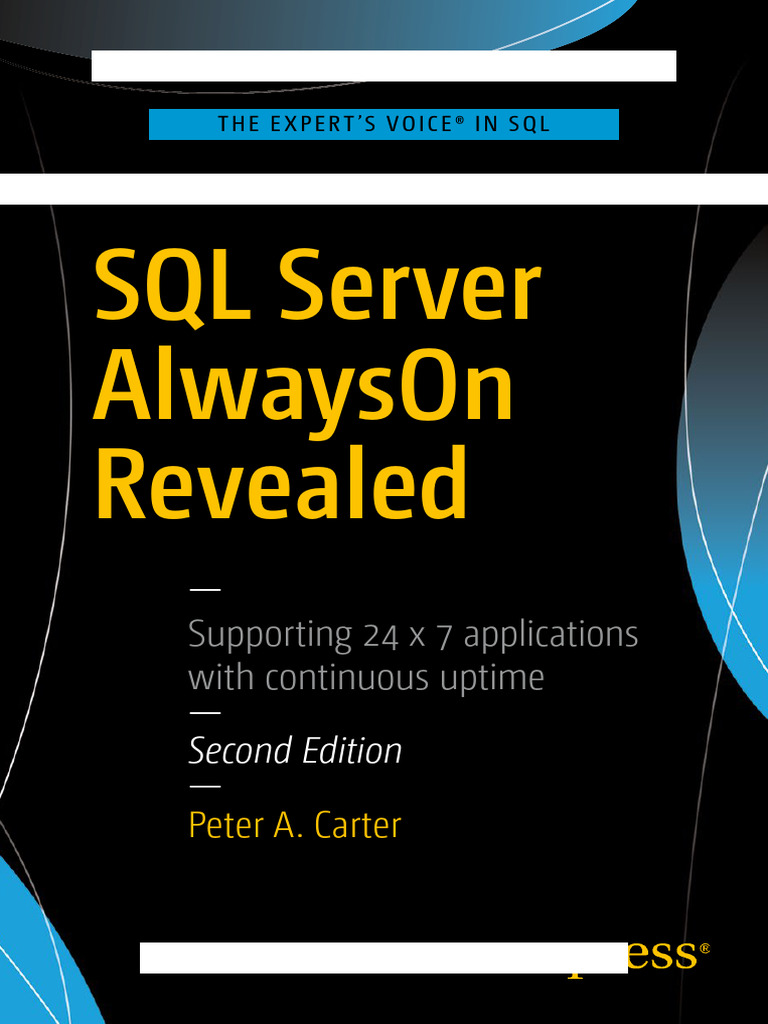 Sql Server Alwayson Revealed 2nd Edition Carter Pdf Computer