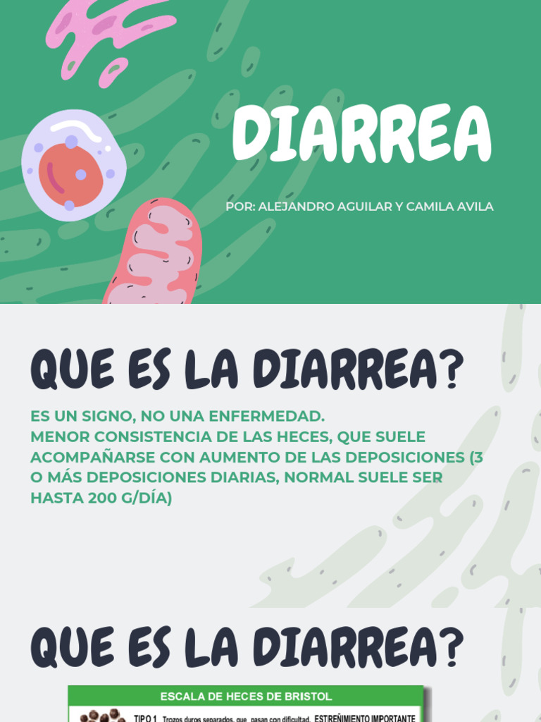 Causas y Tratamientos de la Diarrea | PDF | Diarrea | Escherichia coli