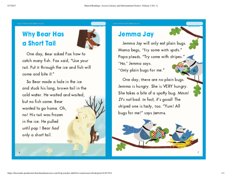Why Bear Has A Short Tail & Jemma Jay | PDF