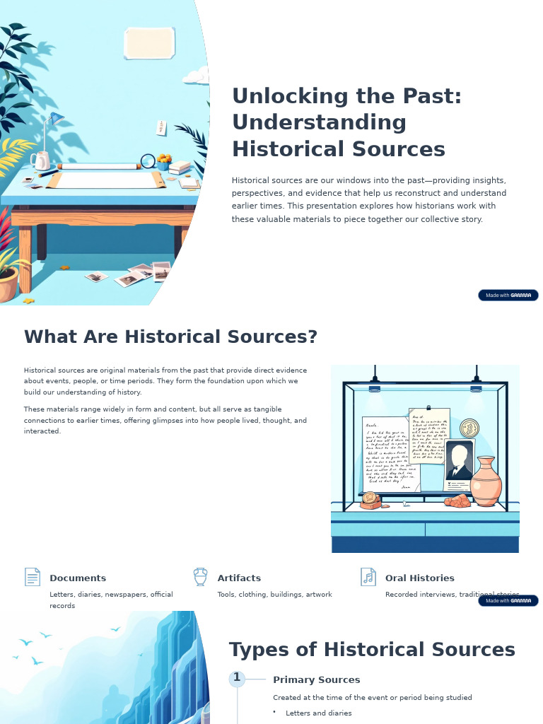 Analyzing Historical Sources: A Guide | PDF | Primary Sources | Human ...