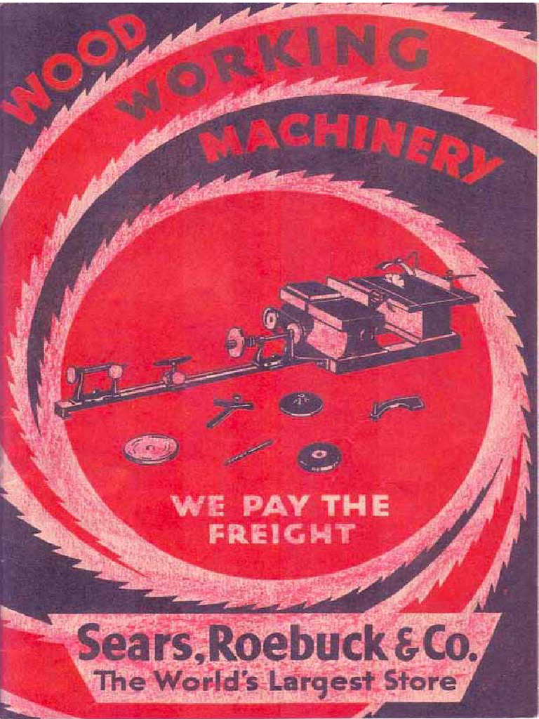 1930 Sears Woodworking Tools Catalog | PDF
