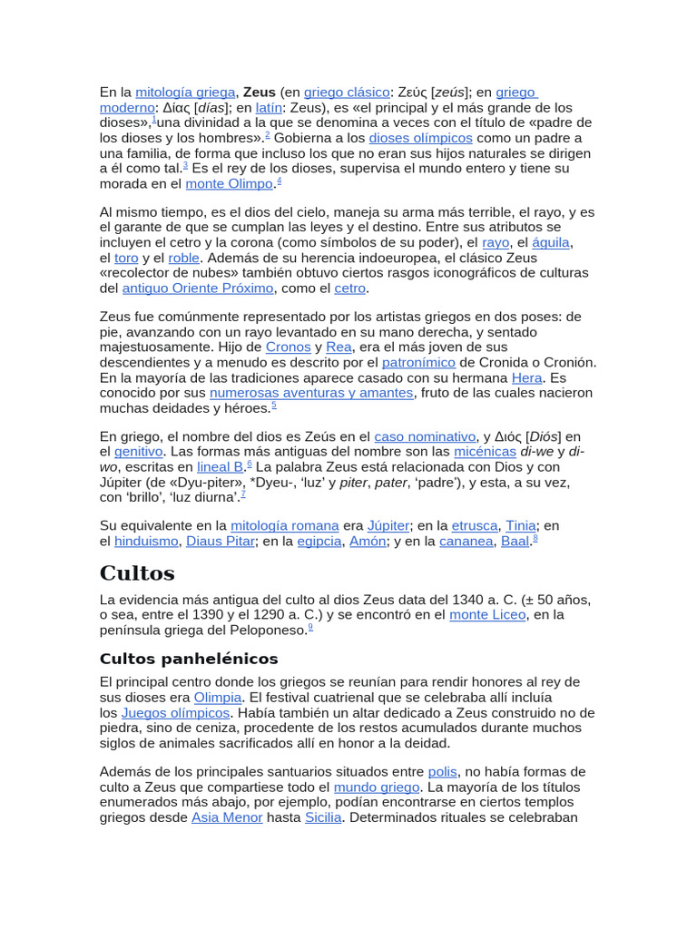 ZEUS | PDF | Zeus | Hera