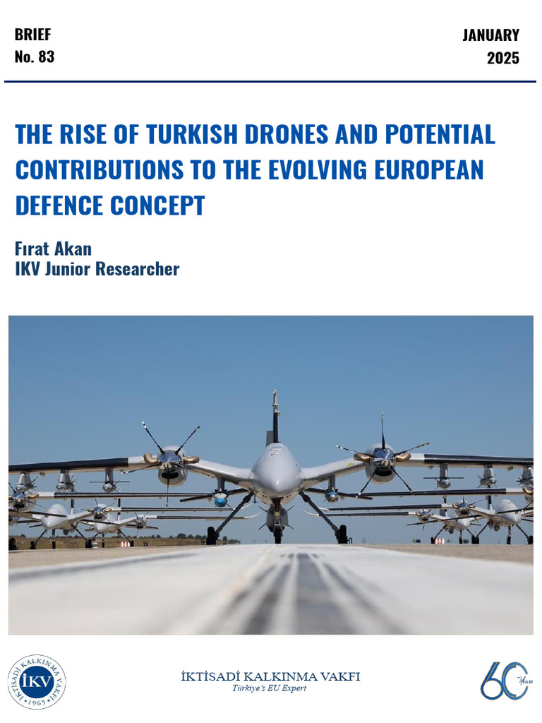 Ikv Brief Firat Akan Rise of Turkish Drones and Cooperation ...
