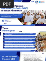 Panduan MBG 2025 - Kemendikdasmen | PDF