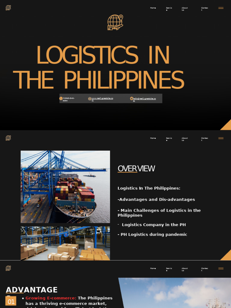 Logistics Landscape in the Philippines | PDF | Logistics | Warehouse