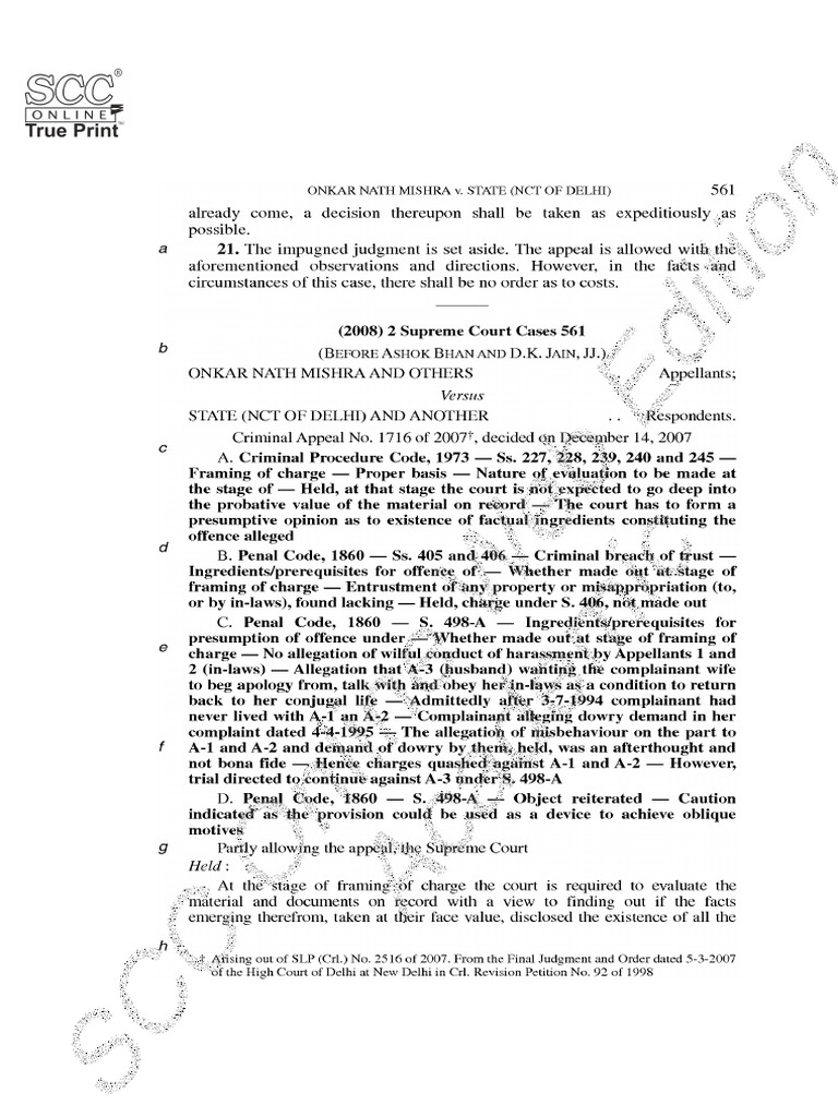 406 Not Made Out (Matrimonial Case) | PDF | Supreme Court Of The United ...