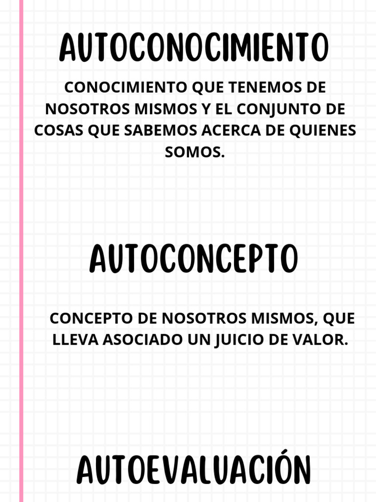 Claves del Autoconocimiento Personal | PDF