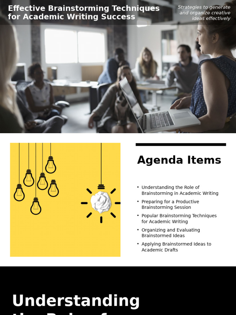 Enhancing Academic Writing Through Brainstorming | PDF | Brainstorming ...