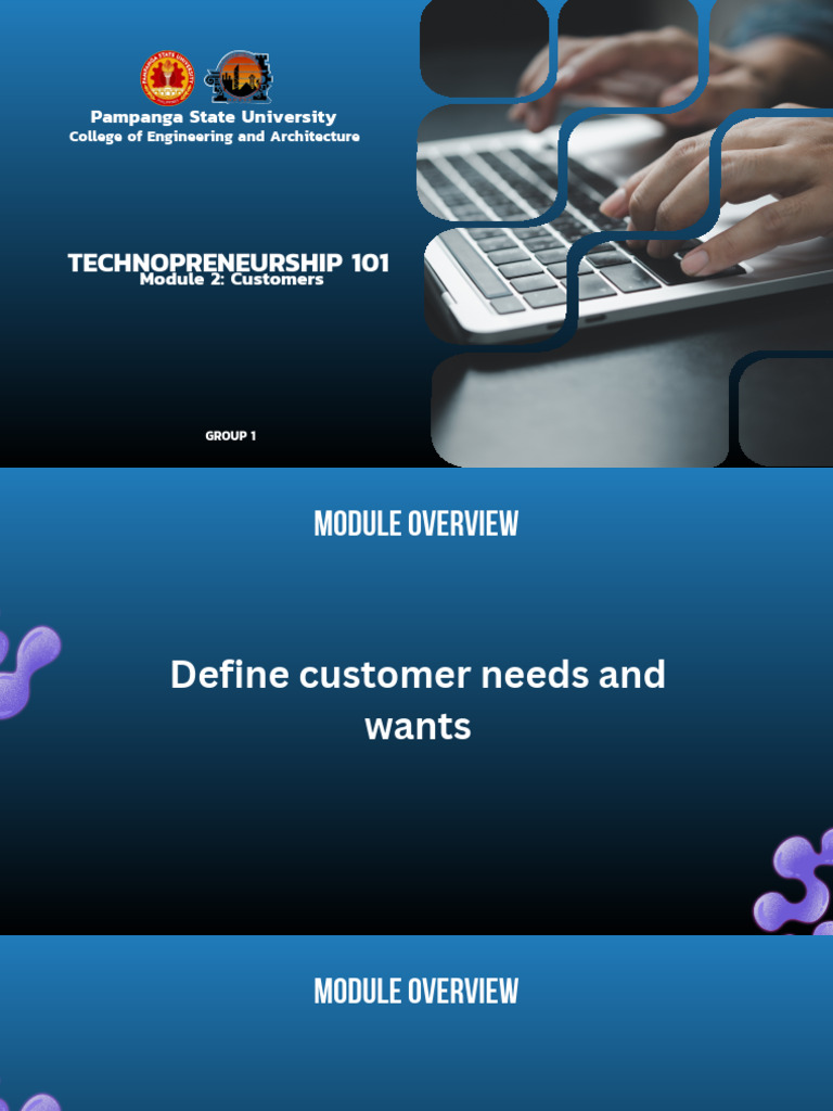 Pampanga State University: Technopreneurship 101 | PDF | Marketing Research | Behavior