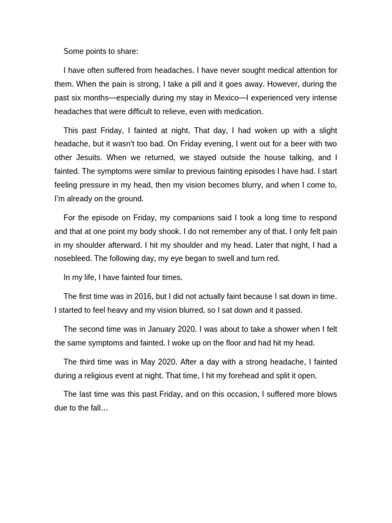 Some Points To Share | PDF