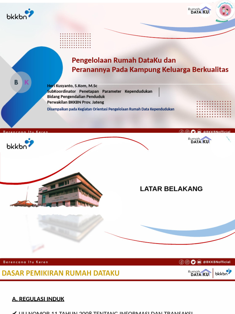 Materi Pengelolaan Rumah Dataku-Tegalontar | PDF