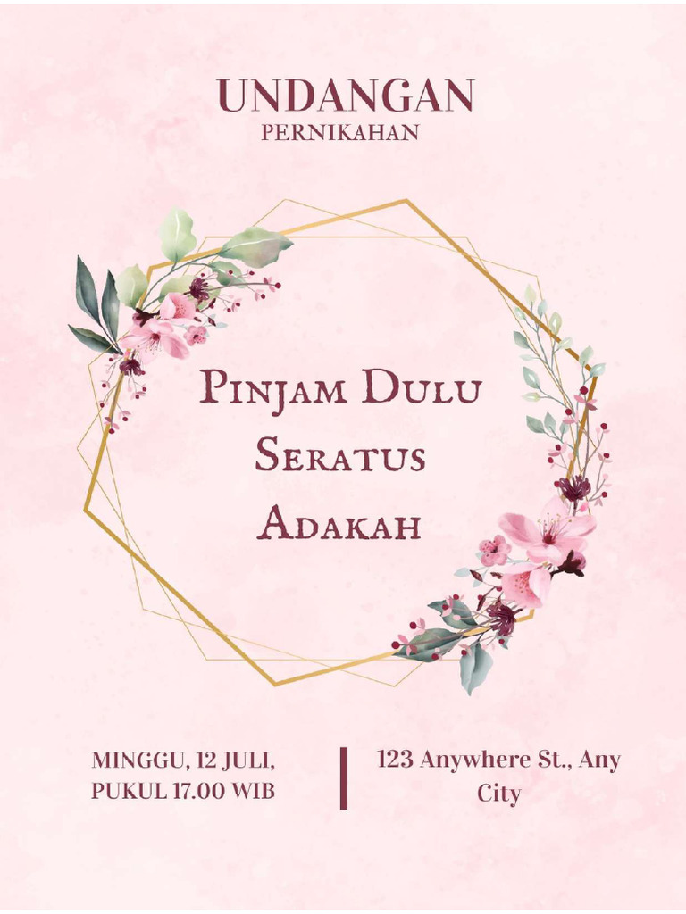 Undangan Pernikahan | PDF