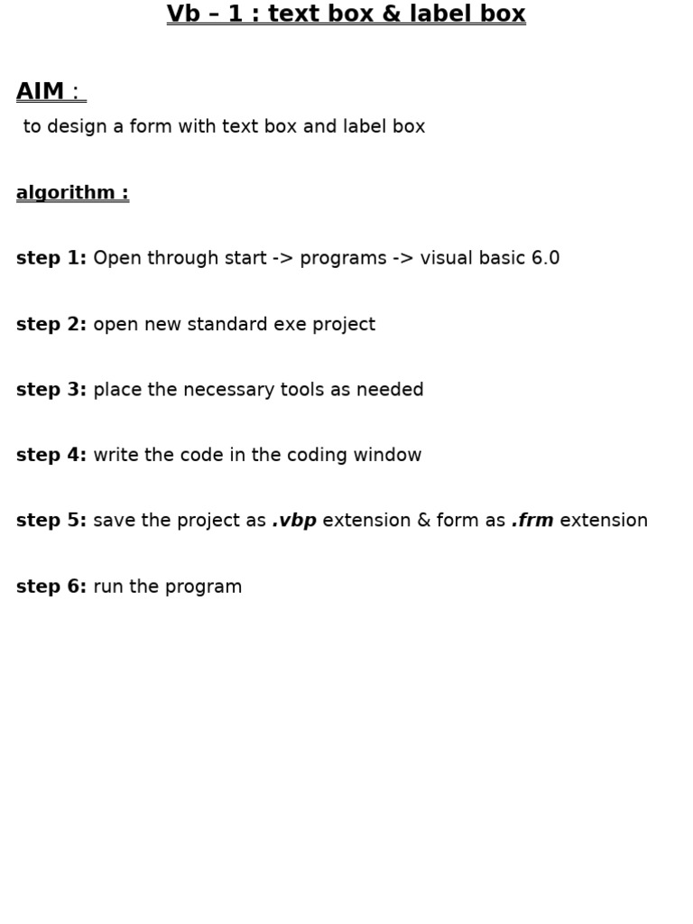 Visual Basic Form Design Tutorials | PDF | Software | Computer Science