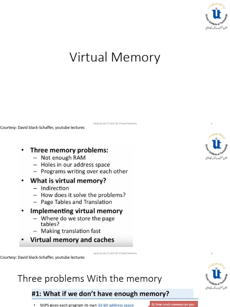 Virtual Memory | PDF | Random Access Memory | Office Equipment