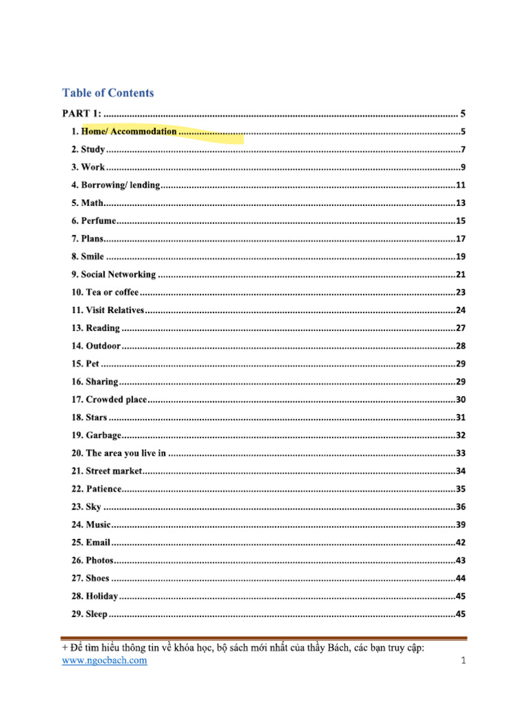 Ielts Speaking Part 1-2-3 | PDF