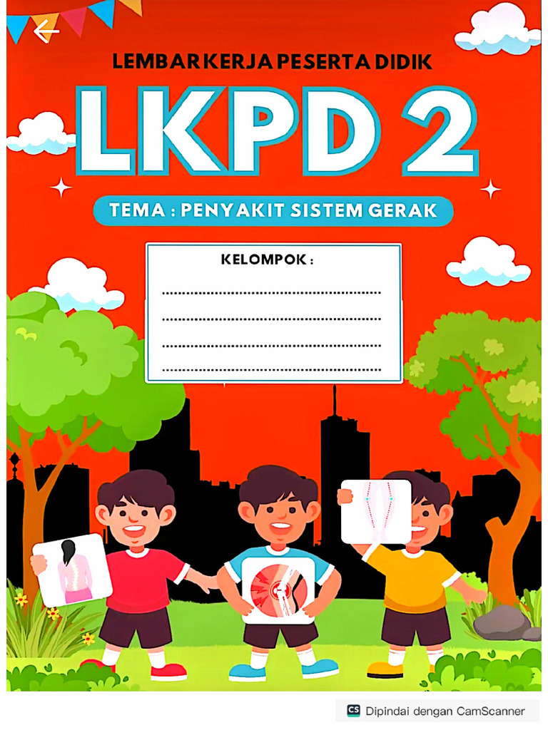 LKPD Ipas Bab I Penyakit Sistem Gerak | PDF
