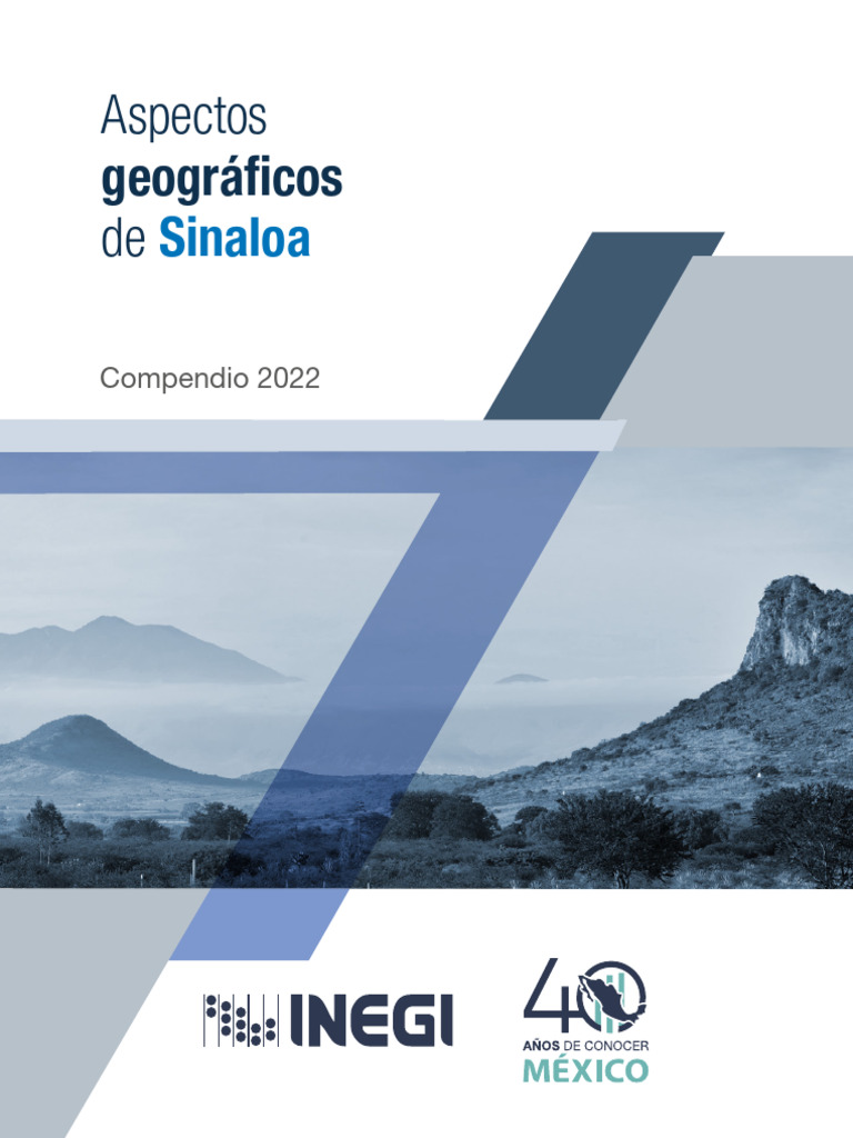 Inegi 2022 | PDF | Geografía Física | Geología