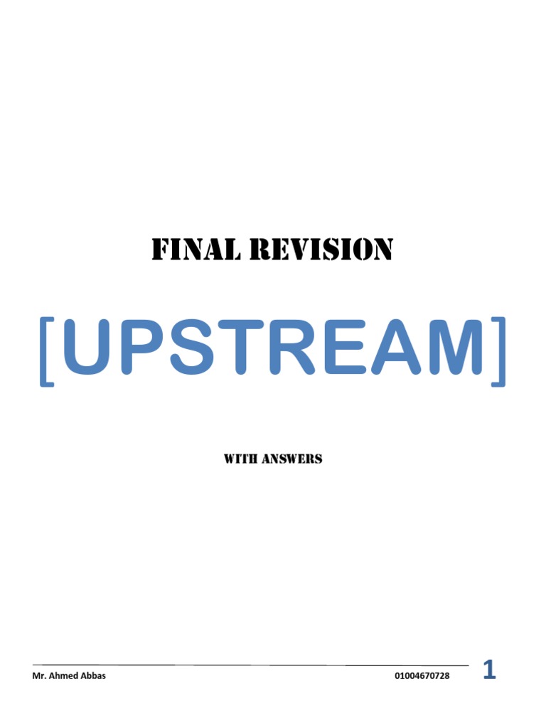 Third Prep Final Revision | PDF | A Tale Of Two Cities