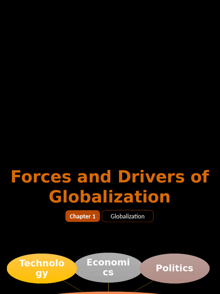 Forces Driving Globalization Explained | PDF | Globalization ...