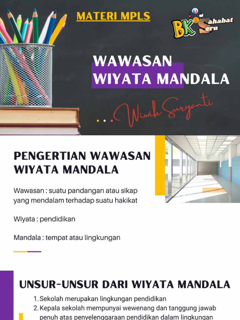 Wawasan Wiyata Mandala | PDF