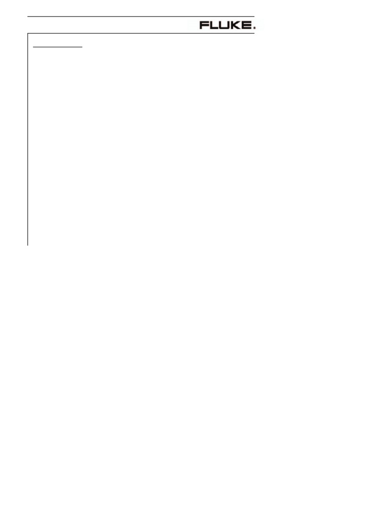 WAVETEK-FLUKE Model 9100 Universal Calibration System - Volume 3 Options 250 & 600 Operation and ...