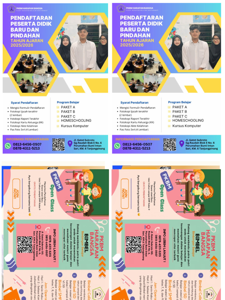 Brosur Paket Dan Hs Tp2025-2026 | PDF
