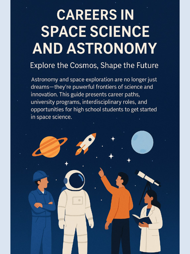 Careers in Space Science and Astronomy - 250712 - 190105 | PDF ...