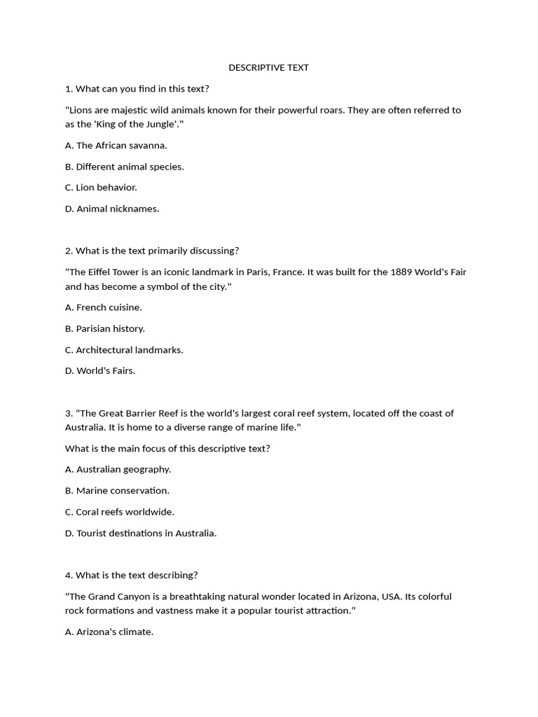 Descriptive Text Grade 10-11 | PDF | Venice | Angkor Wat