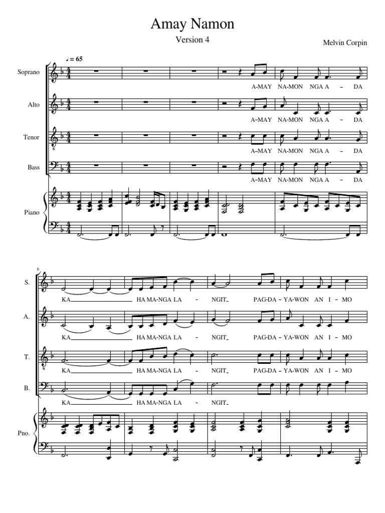Amay Namon Version 4 Melvin Corpin | PDF