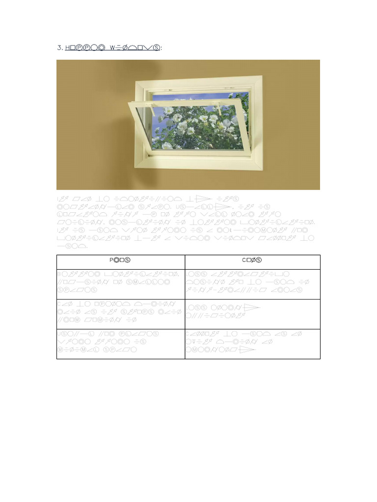 Hopper Window Pros and Cons | PDF