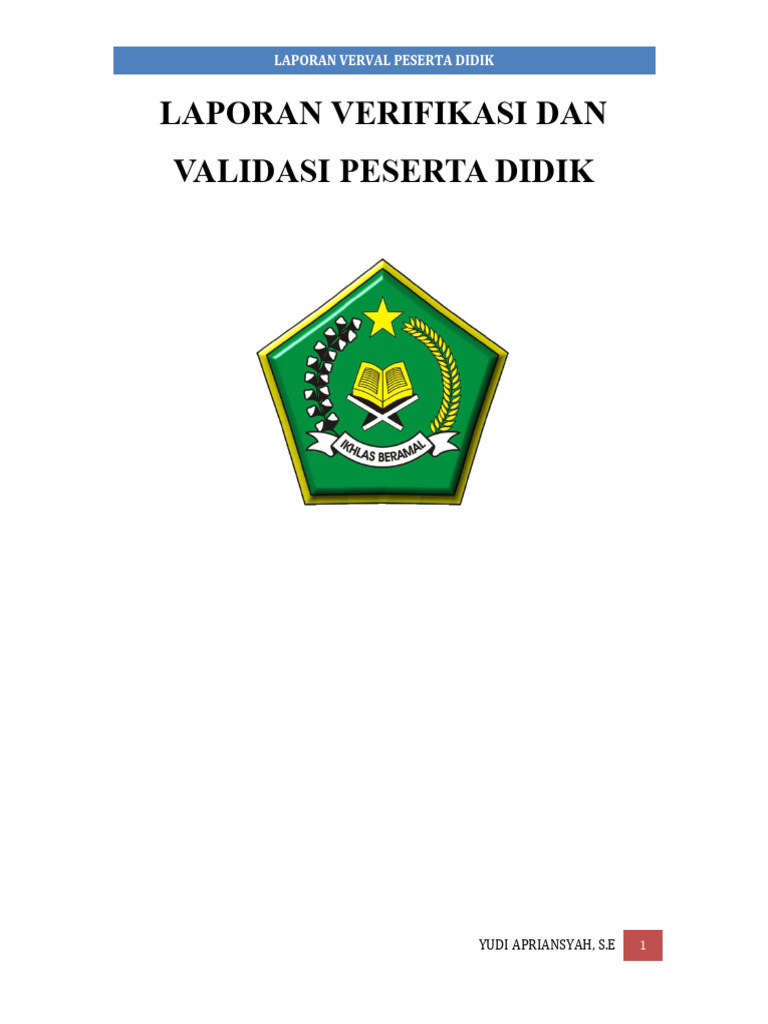 Laporan Verval PD | PDF