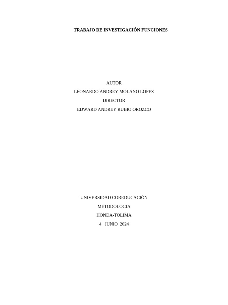 Proyecto Metodologia - Brandon Escobar, Leonardo Lopez | PDF | Turismo