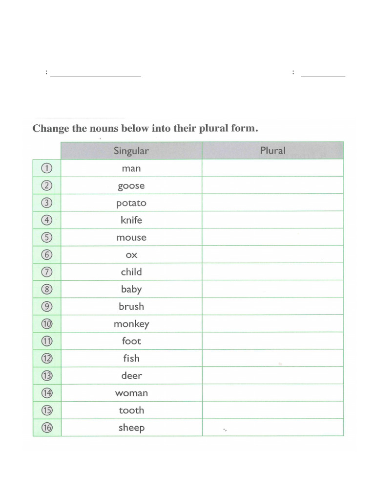 Shanghai Primary 2 English Worksheet | PDF