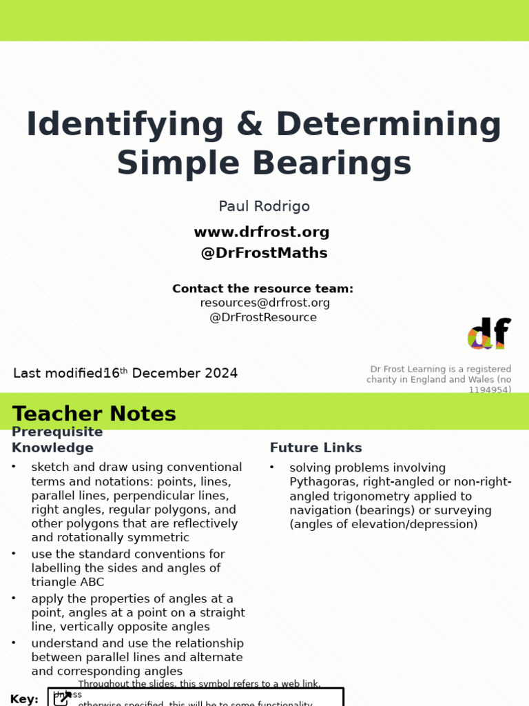Types of Angles and Bearings for Grade 5 | PDF | Angle | Triangle