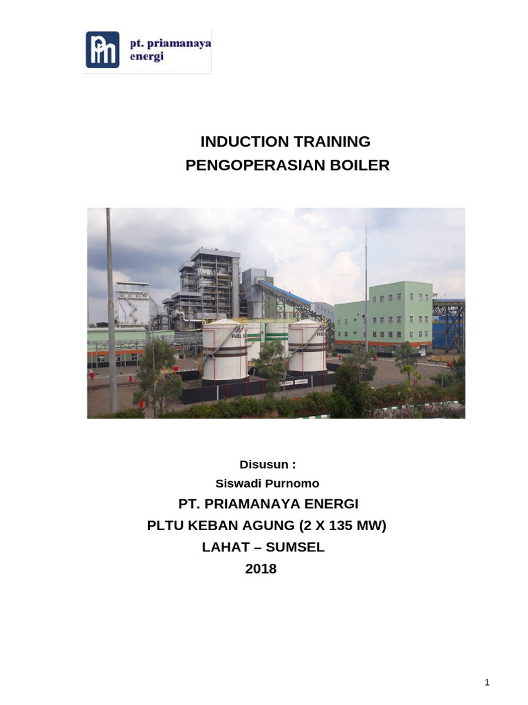 Panduan Pengoperasian Boiler PLTU | PDF